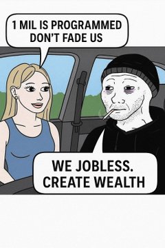 $JOBLESS - Work is temporary, bags are forever